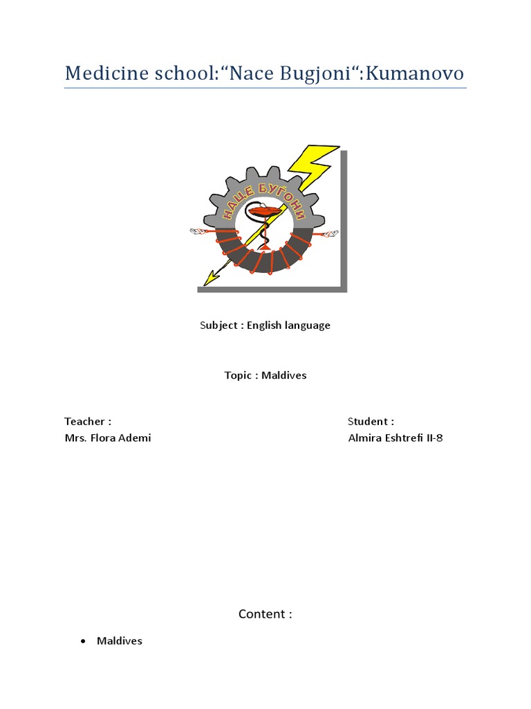 Medicine School:"nace Bugjoni":Kumanovo: Content | PDF | Nature | Weather
