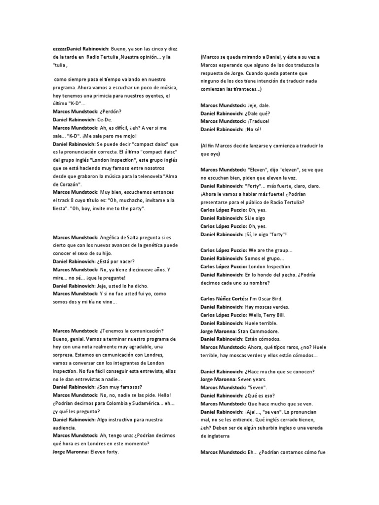 Daniel Rabinovich | PDF