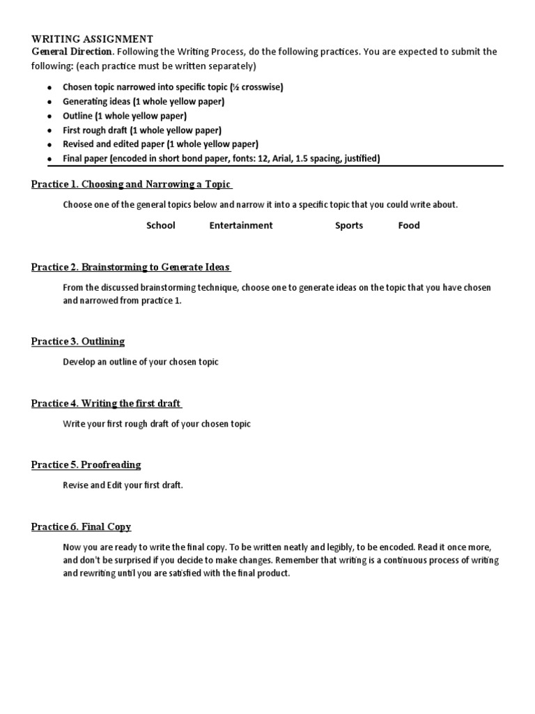 English 1 Midterm Exam - 2020-2021 | PDF