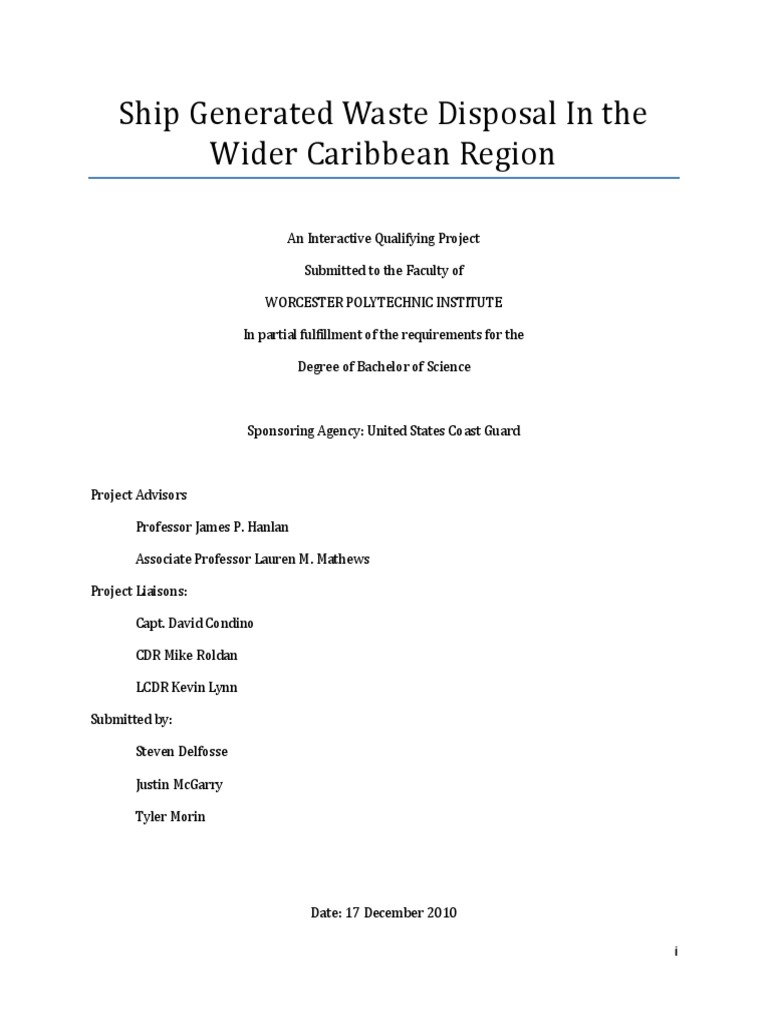 cARIBBEAN rEGION | PDF | Waste | Environmental Issues