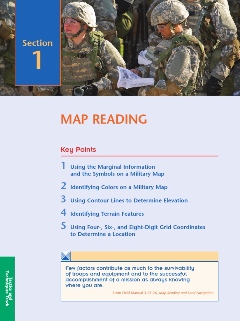 MSL 201 L03a Map Reading | PDF | Compass | Contour Line