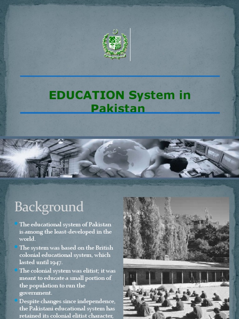 EDUCATION System in Pakistan | PDF | Teachers | Secondary Education