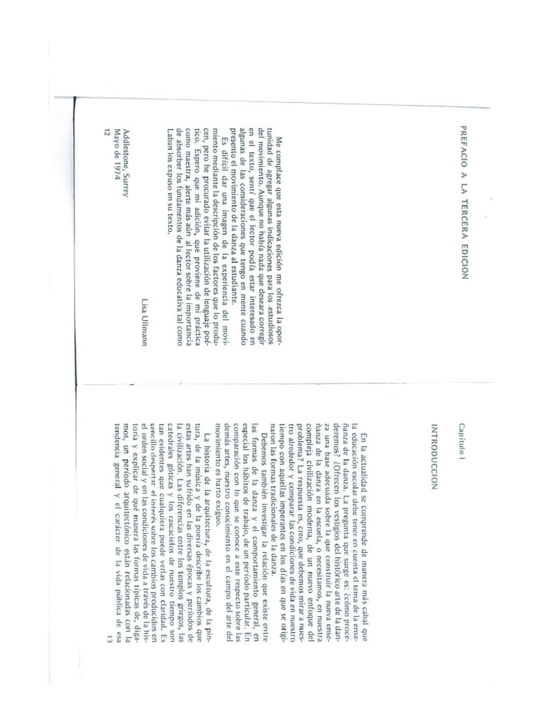 Introducción Al Análisis Del Movimiento LABAN PDF | PDF