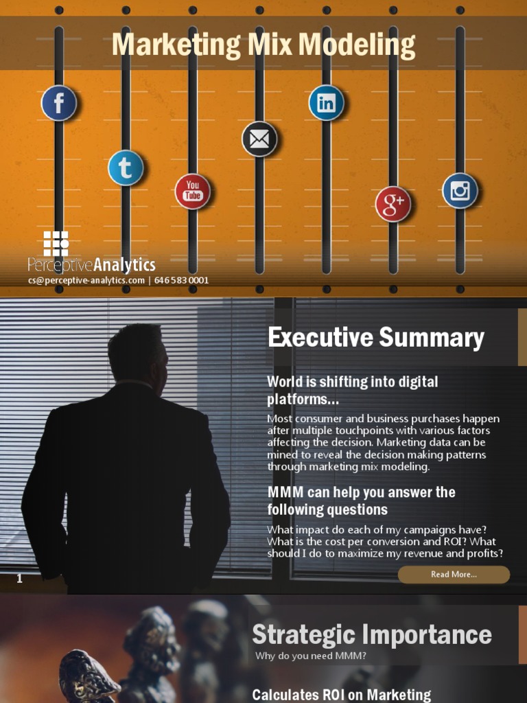 Marketing Mix Modeling | PDF | Media Manipulation | Marketing