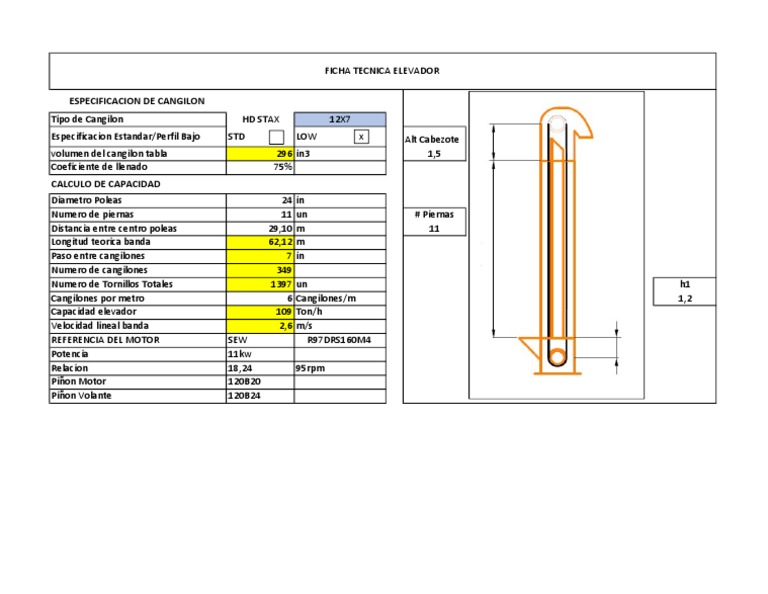 Ficha Elevador | PDF