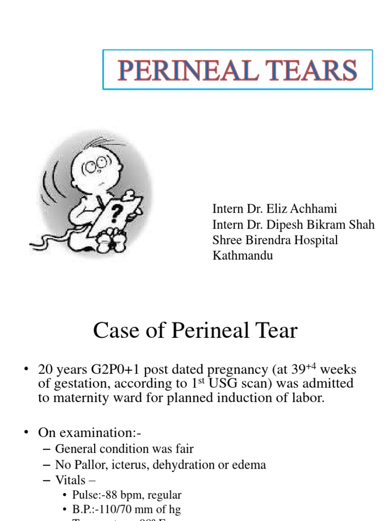 Perineal Tears | PDF | Childbirth | Surgical Suture
