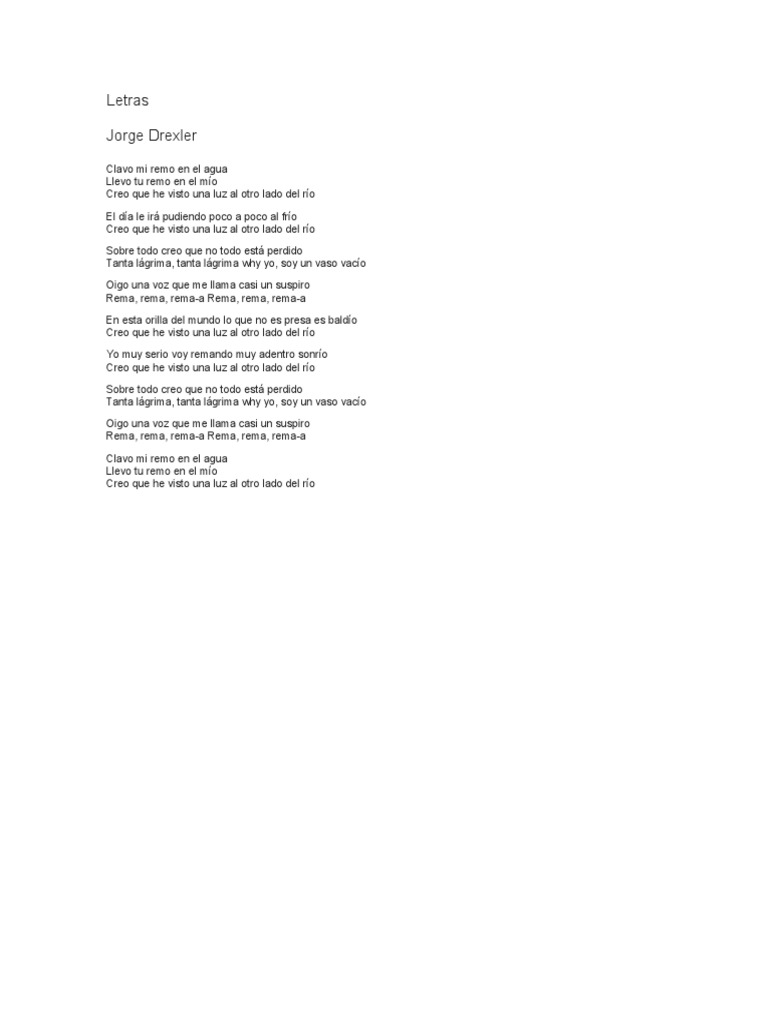 Al Otro Lado Del Rio PDF | PDF