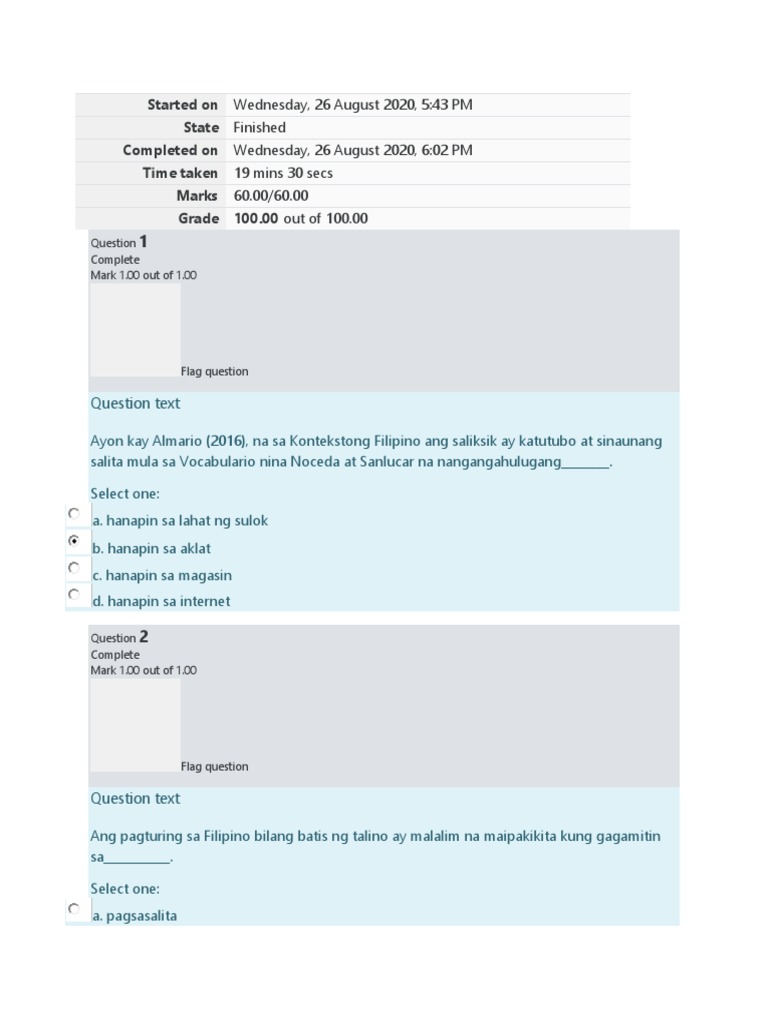 Kritikal Na Pagbasa Pagsulat Midterm Q2 PDF | PDF