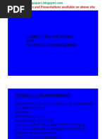 CT Ratio Error Analysis for Accuracy Classes | PDF | Accuracy And ...