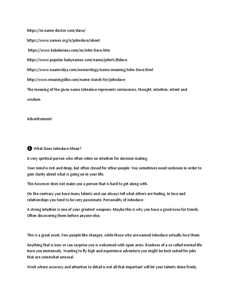 Activity 1 UNDERSTANDING THE SELF. Meaning of My Name | PDF | Intuition ...