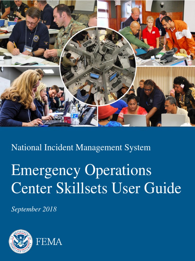 EOC Skillsets User Guide Overview | PDF | Incident Command System ...