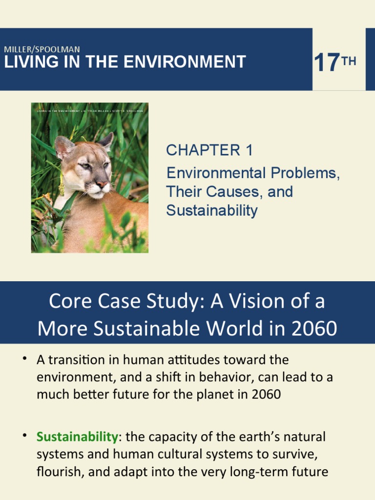Ch. 1 - Living in The Environment 17th | PDF | Environmental ...