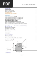 Lifting Lug STD Design 5t | PDF