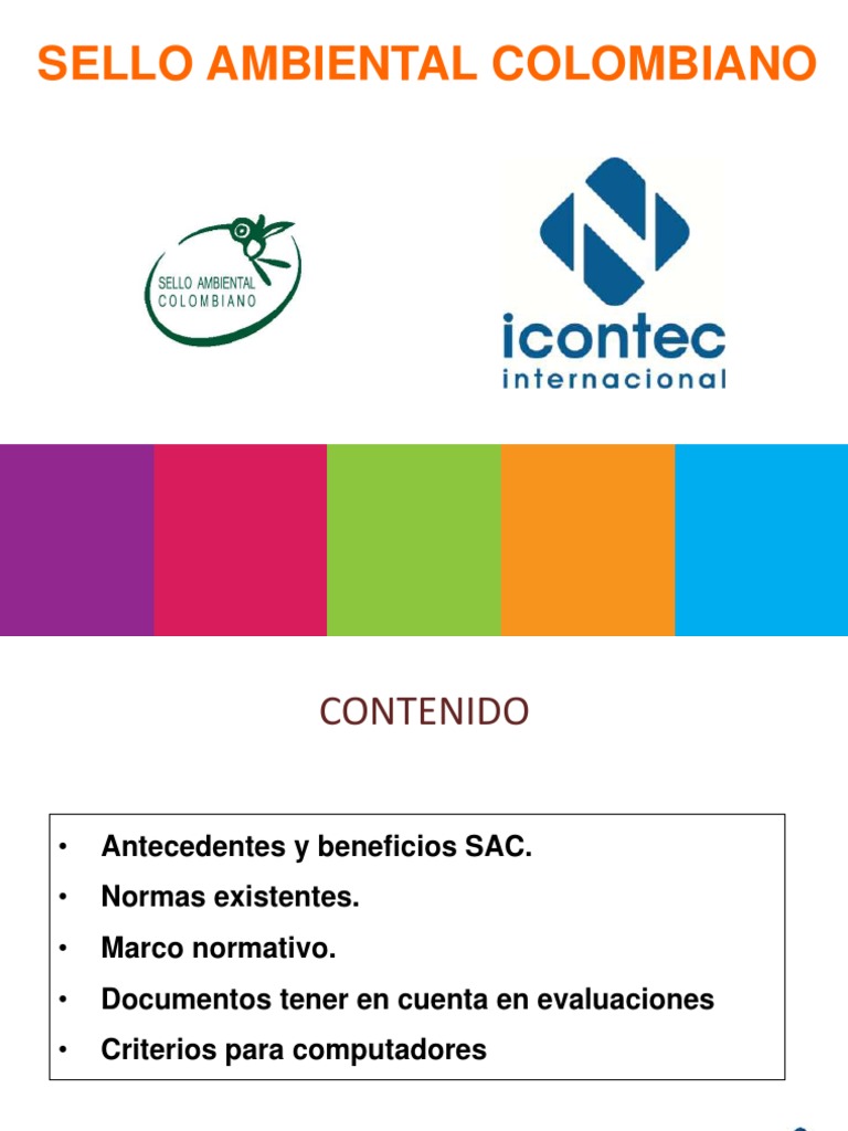 Sello Ambiental Colombiano: Guía y Beneficios | PDF | Evaluación del ...