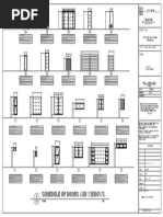 Door and Window Schedules | PDF