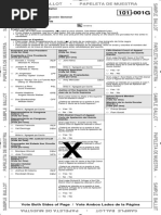 Bexar County Sample Ballot For Nov. 4, 2025 Election | PDF | Estado de ...
