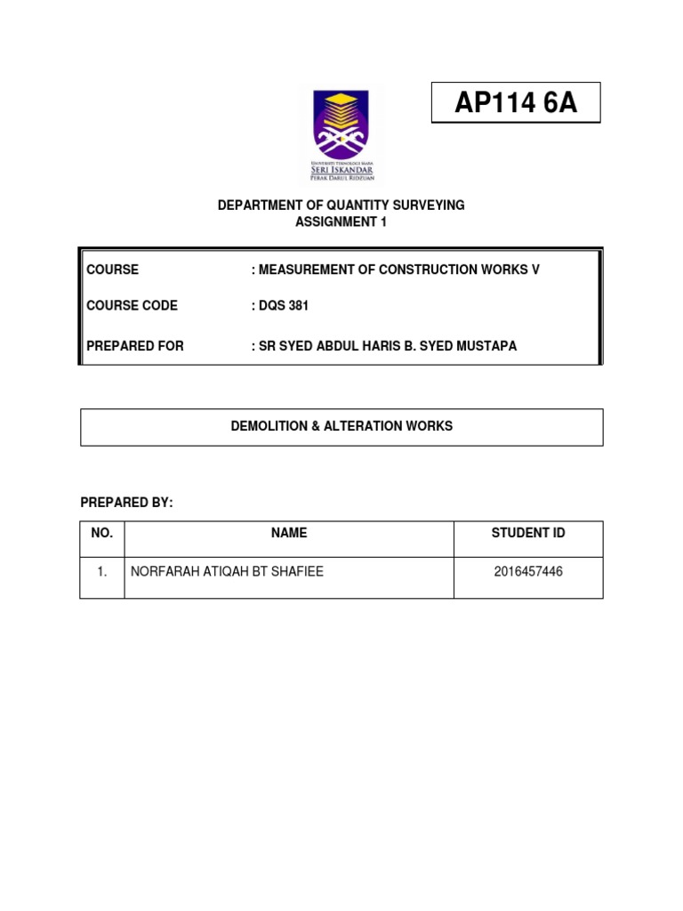 Cover Page Measurement PDF | PDF