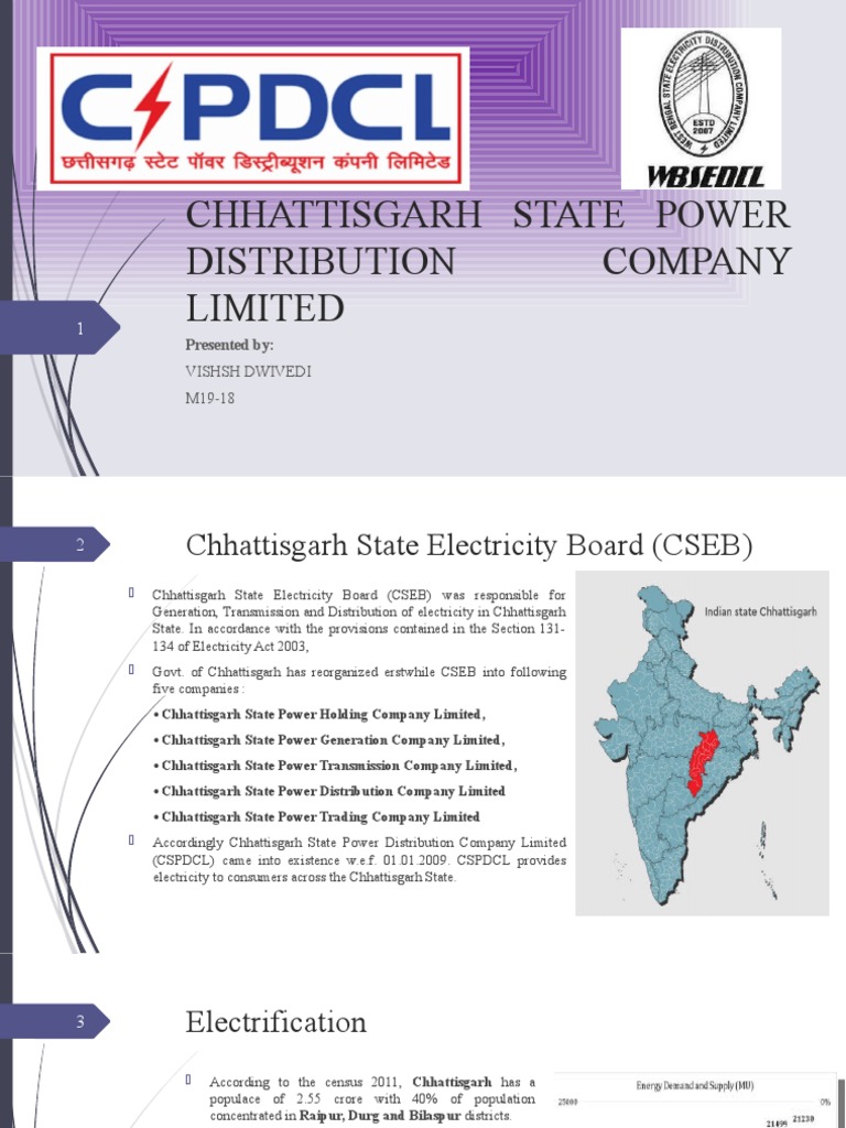 Chhattisgarh State Power Distribution Company Limited: Presented by ...