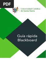 Tutorial Acceso Blackboard UVM | PDF