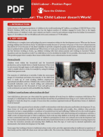 CHILD LABOR English Project | PDF | Child Labour | International Labour ...