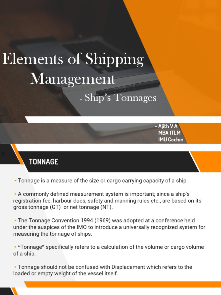 Understanding Ship Tonnage Types | PDF | Tonnage | Naval Architecture
