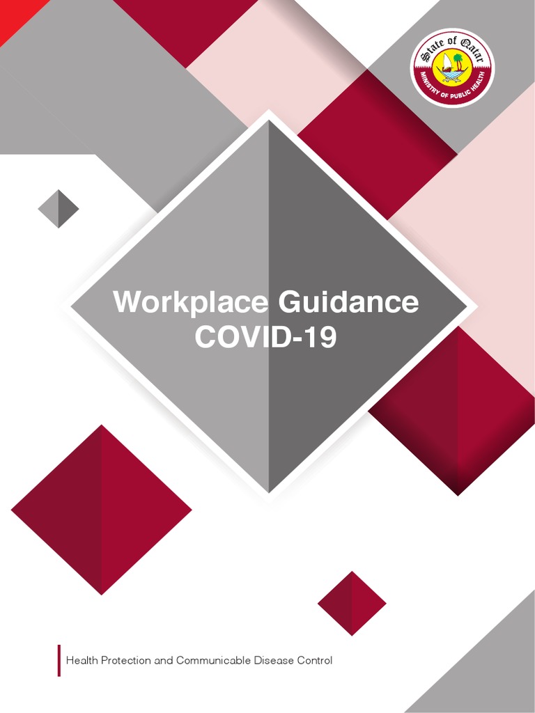Workplace Guidance COVID-19 | PDF | Hand Washing | Health Sciences