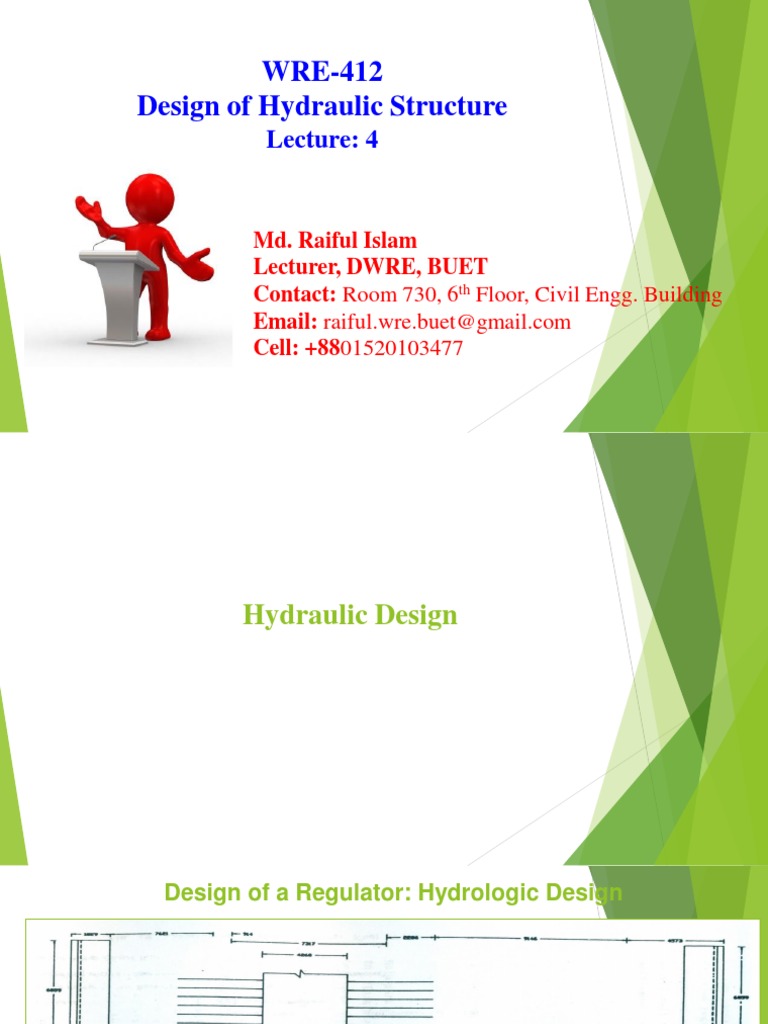 Hydraulic Structure Design Guide | PDF