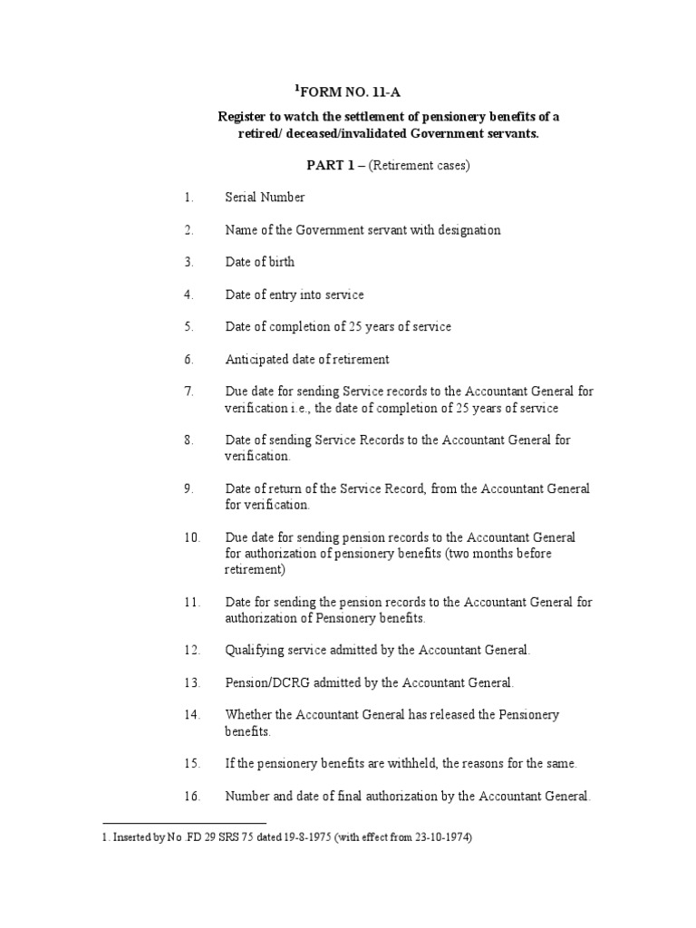 FORM NO 11a | PDF | Personal Development | Unemployment