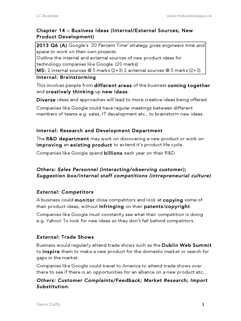 LC Business WWW - Thebusinessguys.ie: Gavin Duffy | Download Free PDF ...