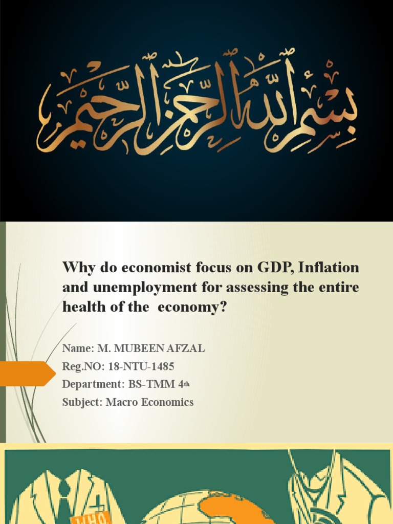 Key Economic Indicators: GDP, Inflation, Unemployment | PDF