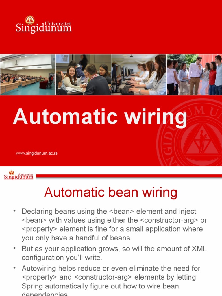 PP04 - Spring Autowiring | PDF | Constructor (Object Oriented Programming) | Programming