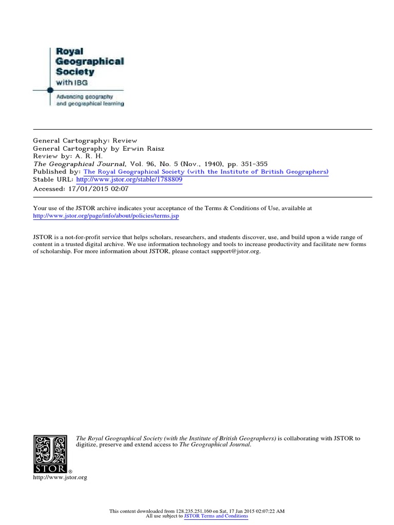 2-General Cartography Review | PDF | Cartography | Contour Line
