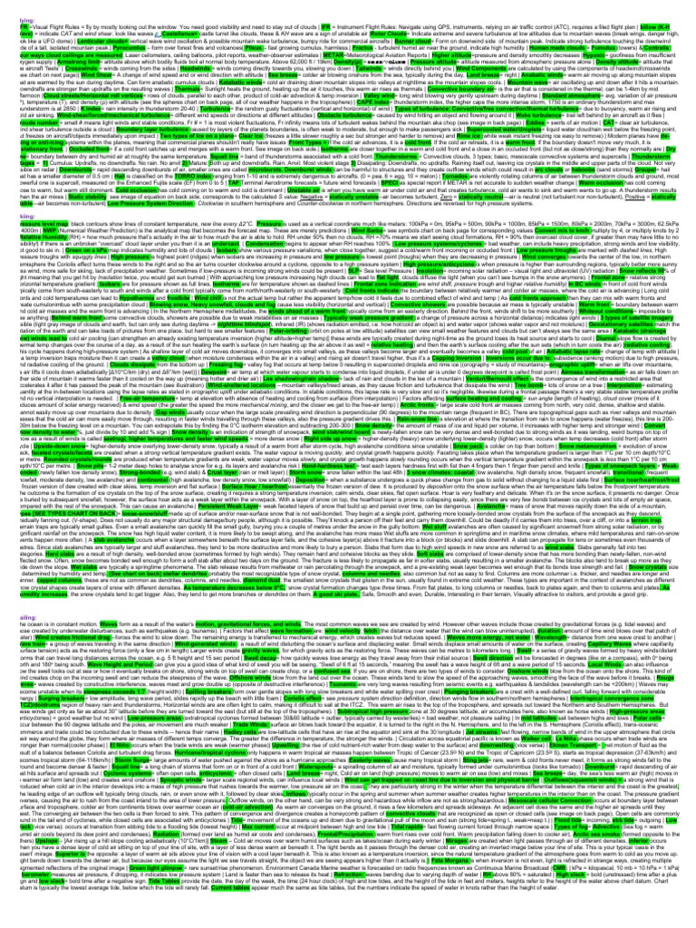 Atsc113 Crib Sheet PDF | PDF | Snow | Thunderstorm