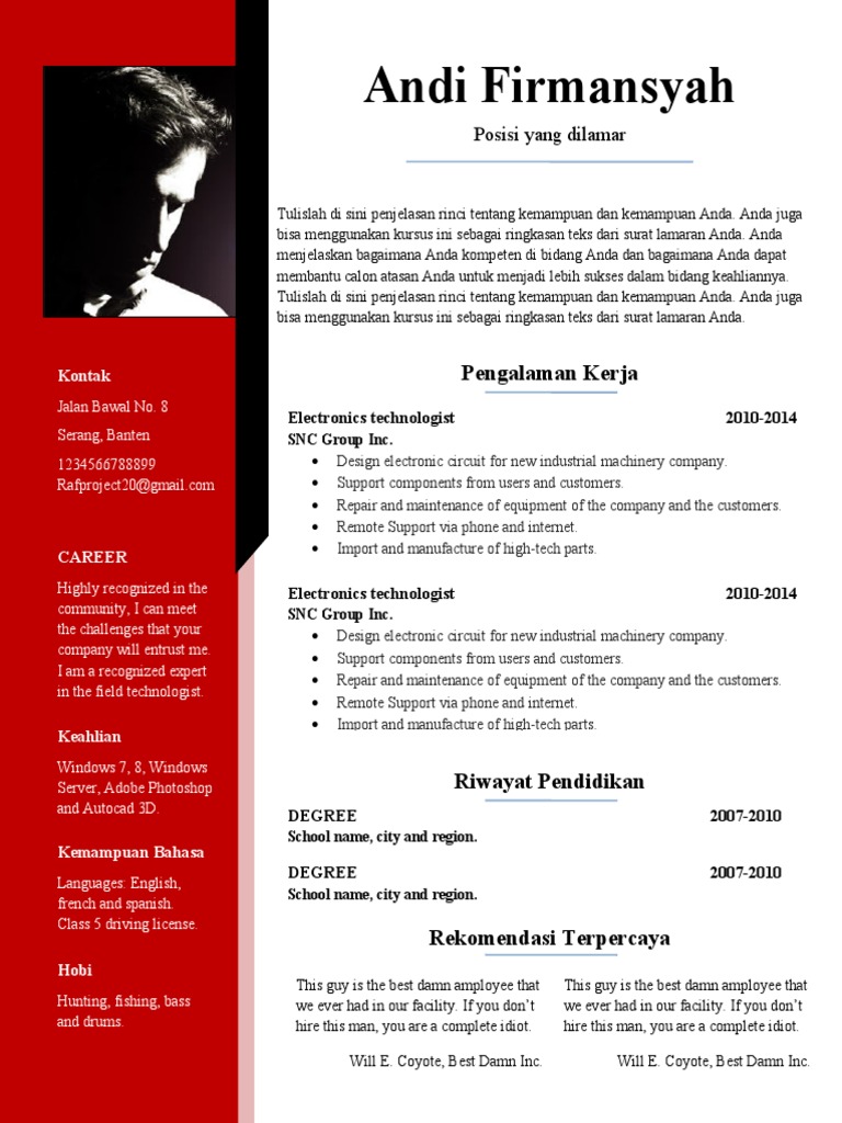 Membuat CV 7 | PDF | Operating System Families | System Software