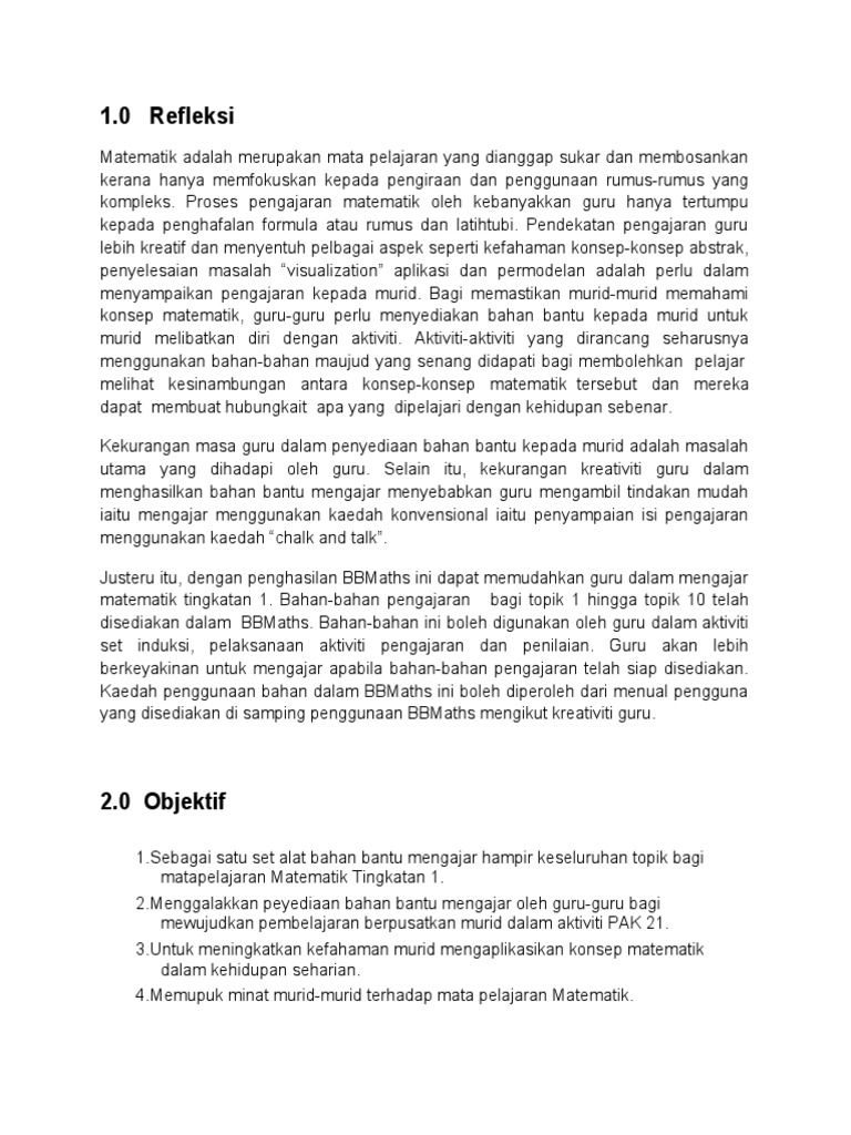 Modul Matematik T1 | PDF