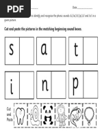 SATPIN Word List and Resources | PDF