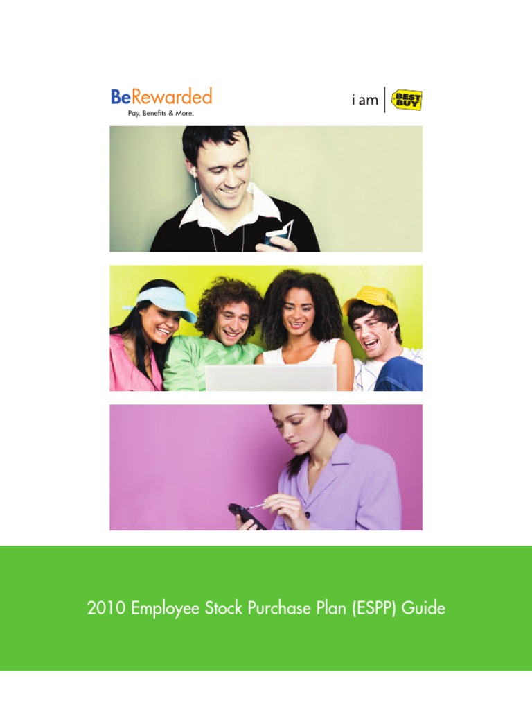 Rewarded: 2010 Employee Stock Purchase Plan (ESPP) Guide | PDF | Order ...