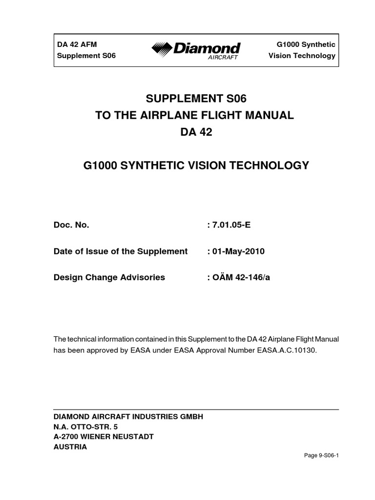 G1000 Synthetic Vision Overview | PDF | Spaceflight Technologies ...