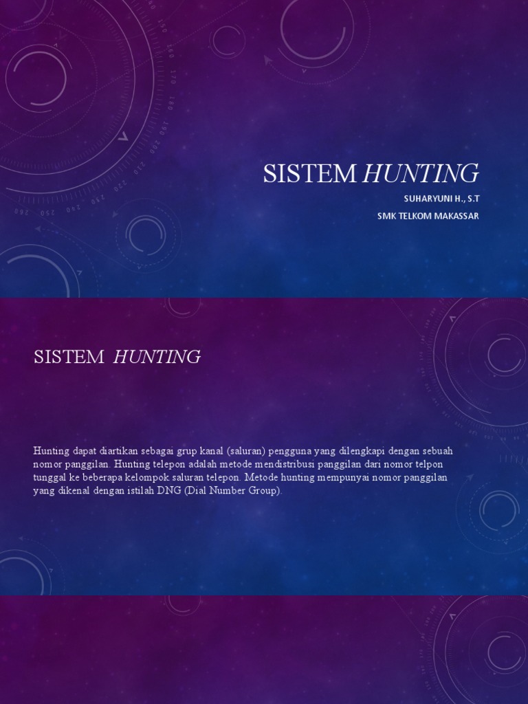 Sistem Hunting | PDF
