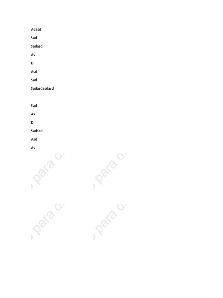 Adasd Sad Sadasd As D Asd Sad Sadasdasdasd | PDF