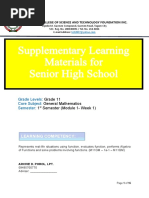 8_Topic 5 Functions and relationships patterns WS | PDF | Variable (Mathematics) | Mathematics