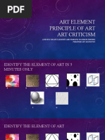 The Elements and Principles of Art PPT | PDF | Color | Composition ...