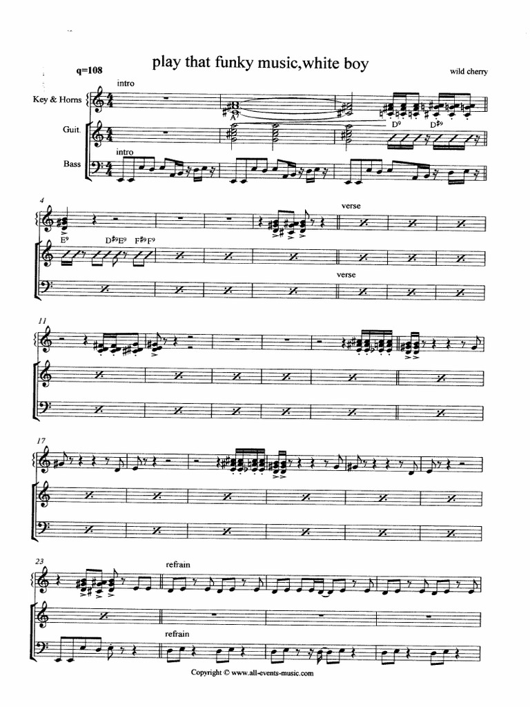 Play That Funky | PDF