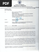 DO - s2021 - 009 (DepEd Order On QMS) | PDF