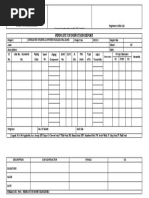 Piping Daily Fit Up Quality Control and Inspection Report Form | PDF ...