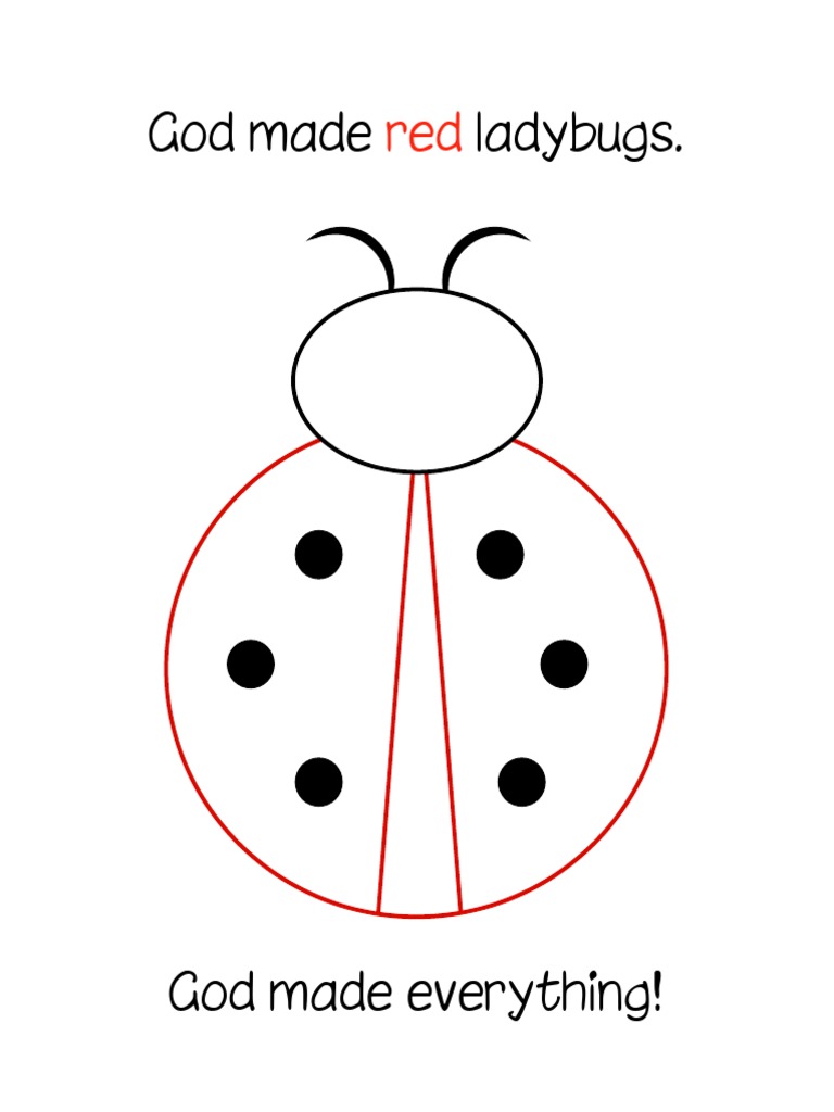 Printable God Made Everything PDF | PDF