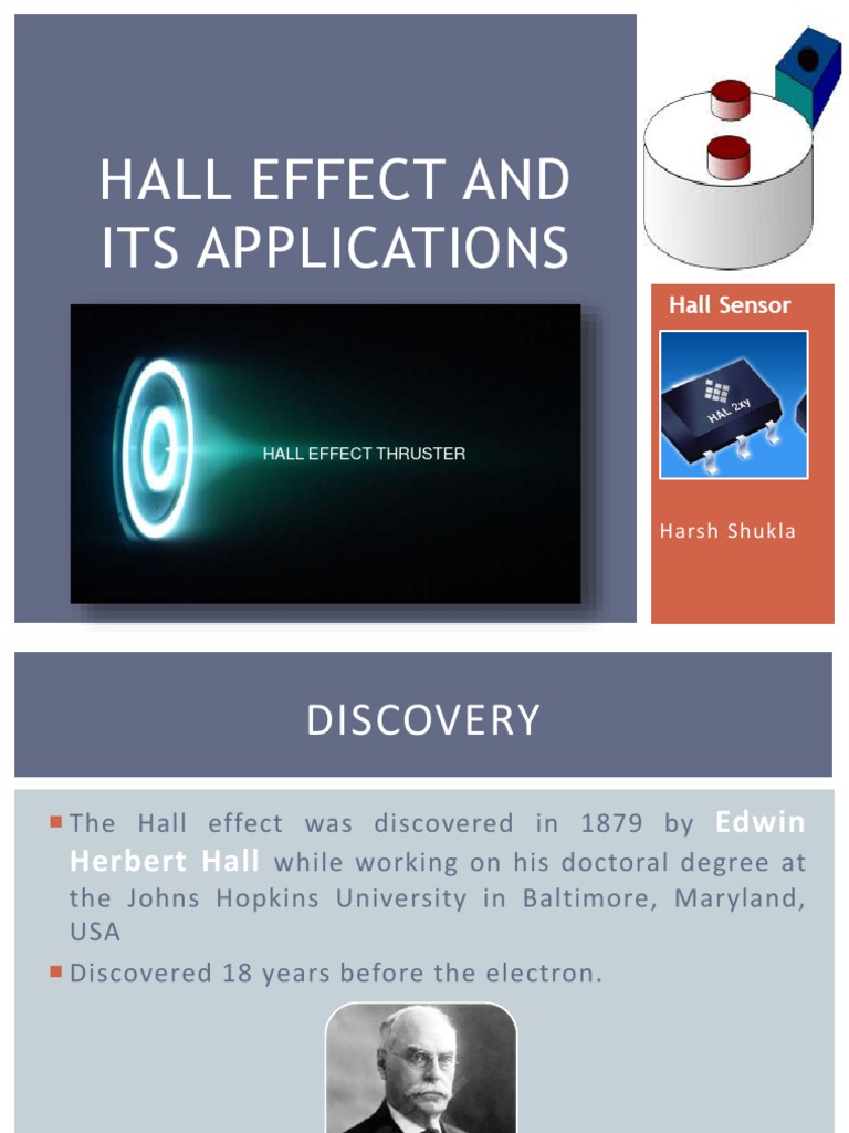 Hall Effect and Its Applications Explained | PDF | Electric Motor ...