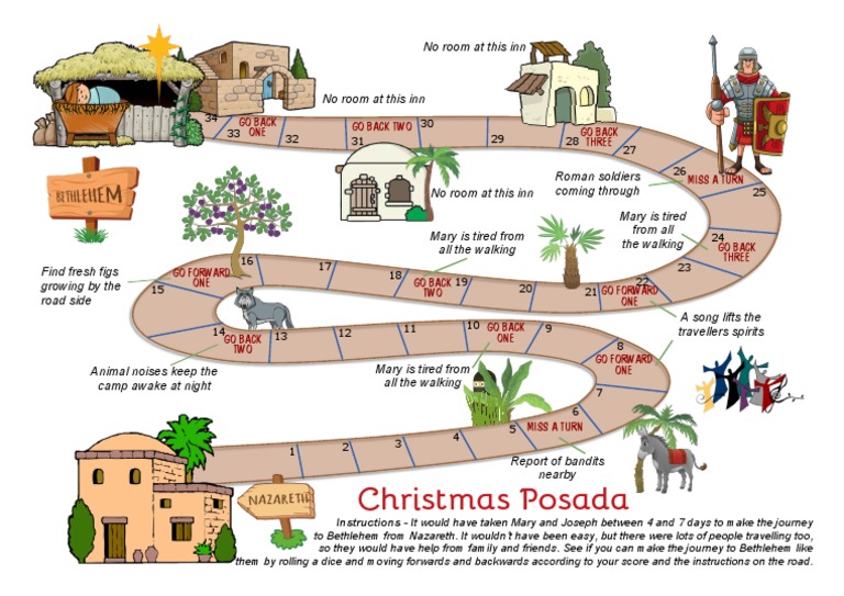 Posada Game Board A3 PDF | PDF | Hotel And Accommodation | Leisure