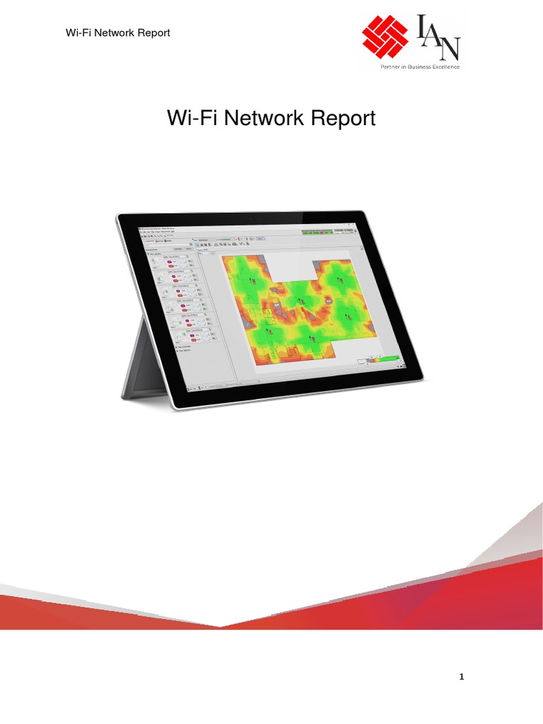 Wifi Heat Map Report | PDF | Wireless Access Point | Wi Fi