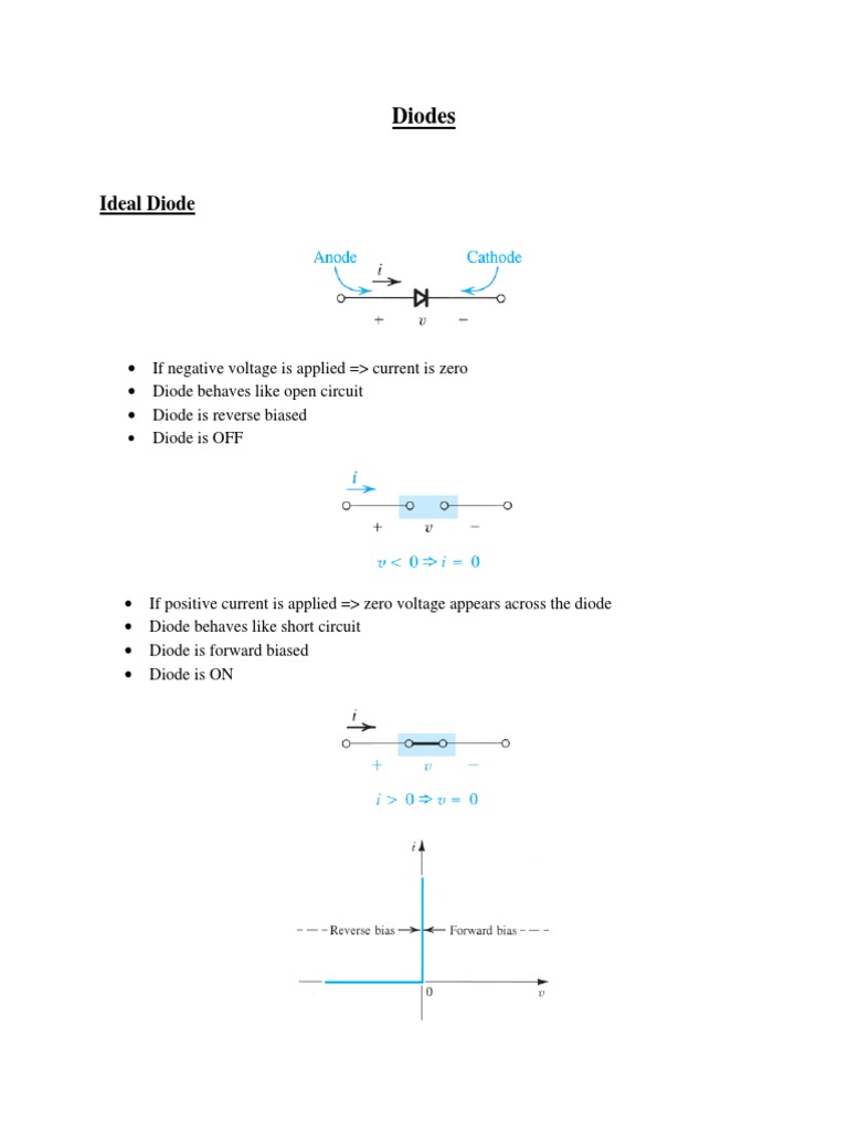 Diodes PDF | Download Free PDF | Diode | P–N Junction
